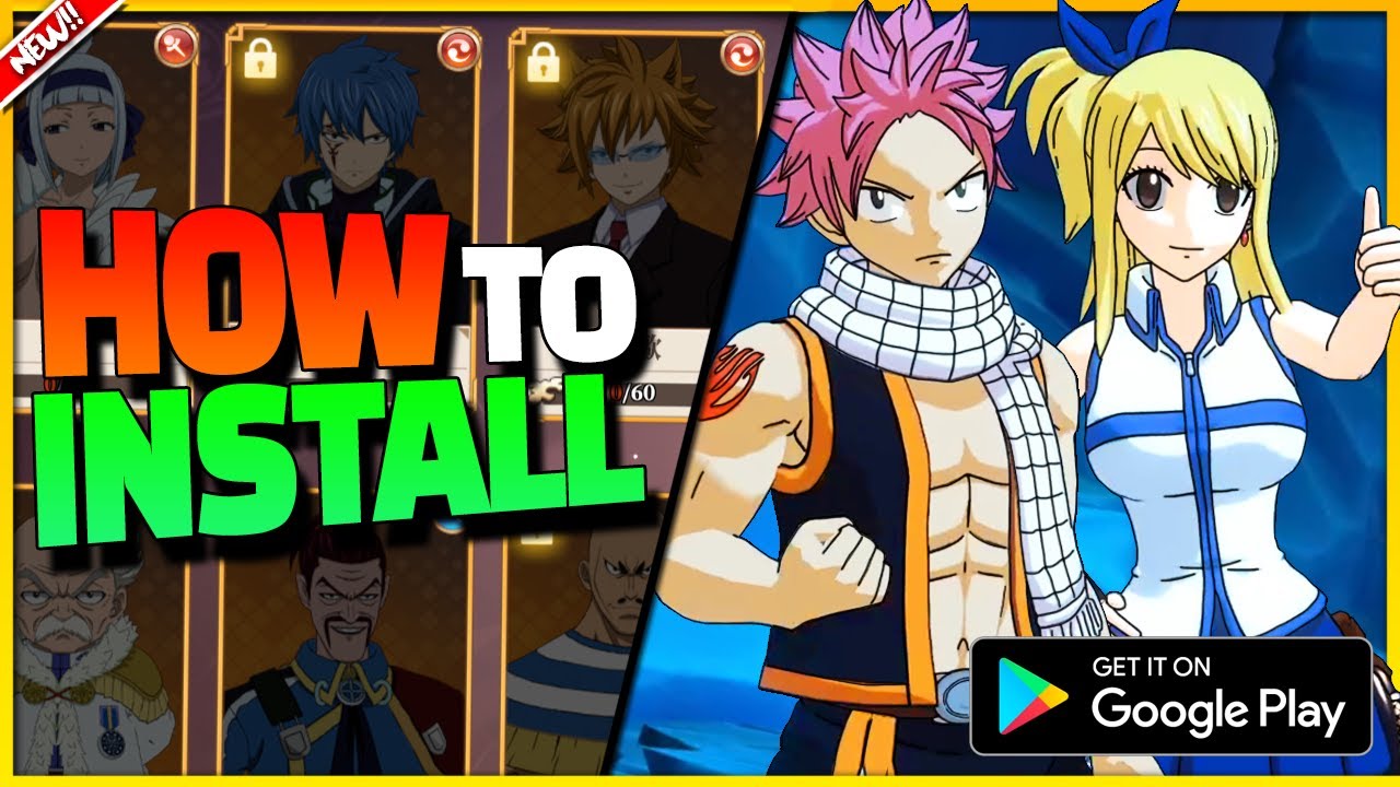 Fairy Tail Mobile Game - YouTube