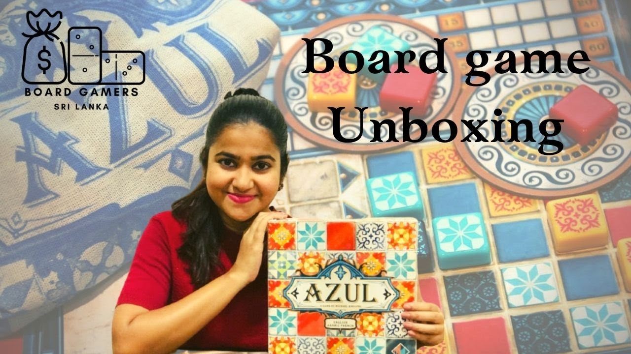 Azul board game unboxing I Azul the tile game I in Sri Lanka - YouTube
