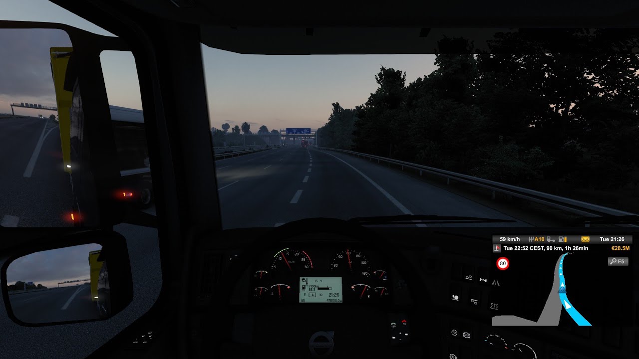 歐卡2 1.46: Schumi的 Volvo FH 2009 Rework Mod. |【歐洲卡車模擬2】Ep.29 - YouTube