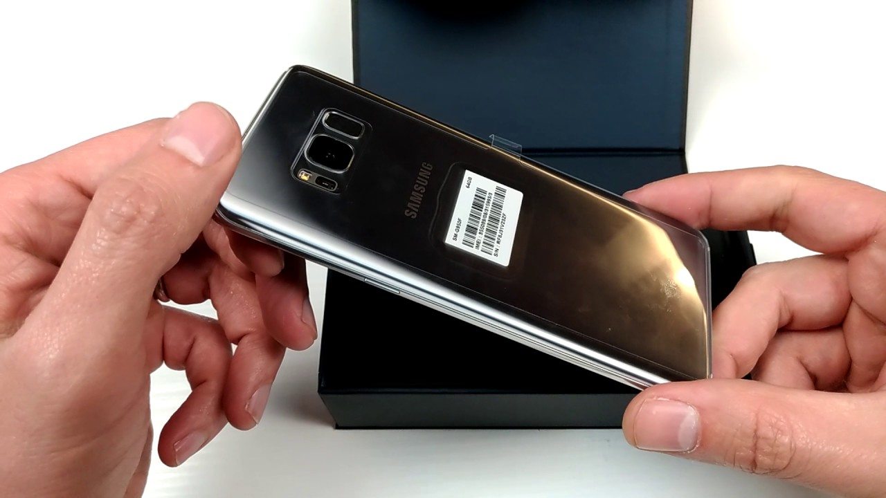 Samsung Galaxy S8 - Unboxing esclusivo - YouTube