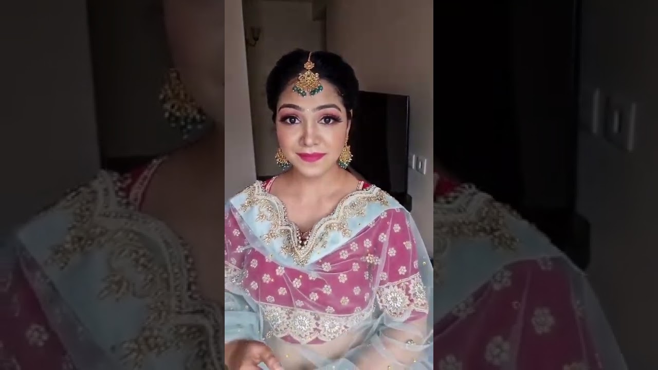 Makeup for wedding//Makeup Artist//Transition Reels - YouTube