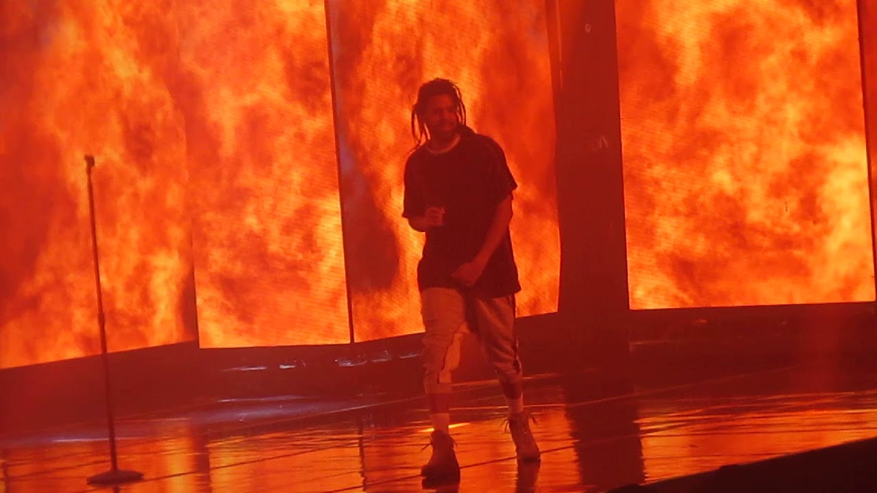 J Cole - Fire Squad / MSG 10/1/18 KOD Tour - YouTube