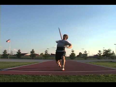 Javelin Practice - One Step Throw From Runway At Indiana Wesleyan In ...