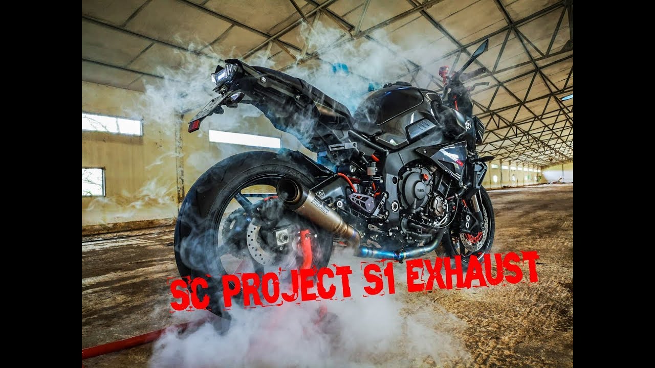 Yamaha MT-10 / FZ-10 - Sc-Project S1 Epic Sound Exhaust - Walkaround ...