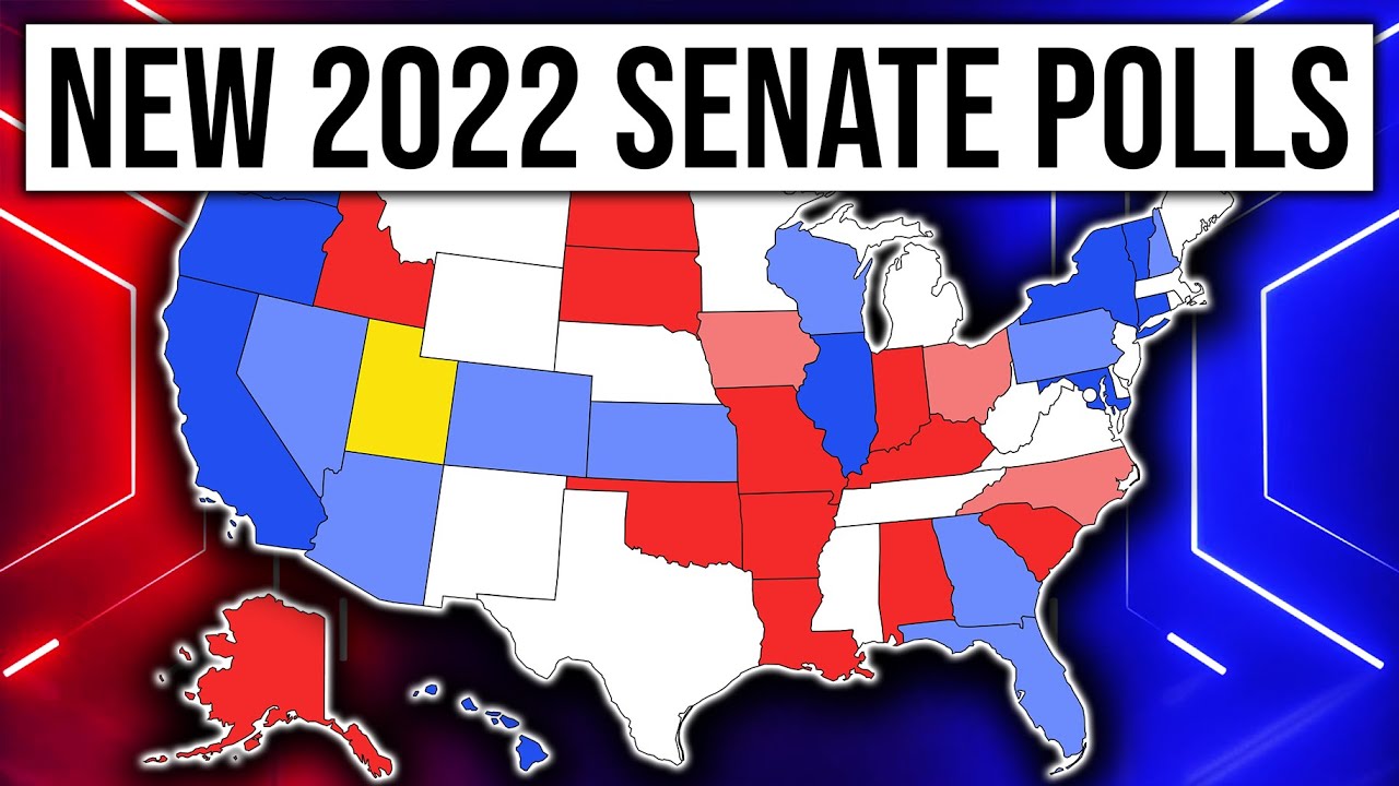 The 2022 Senate Map Based On The Latest Polls | 2022 Election Analysis ...
