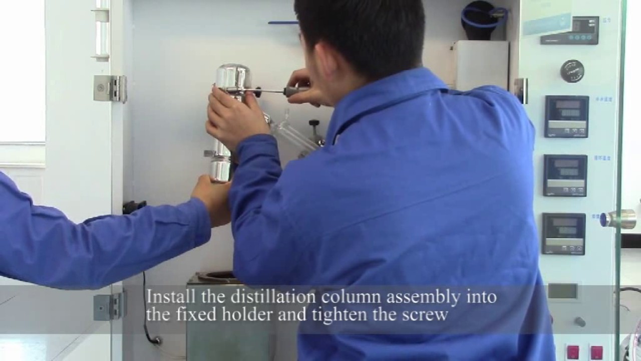 HK-9168 Vacuum Distillation Apparatus for Petroleum Product-ASTM D1160 - YouTube