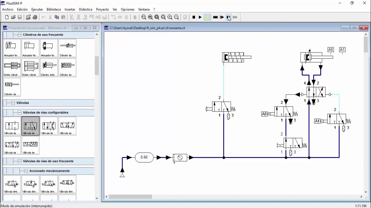 Neumática: Conceptos básicos | FESTO FluidSIM Parte 1 - YouTube