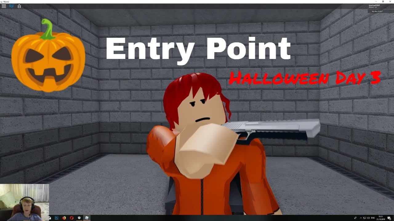 Roblox Entry Point | Третий день Хэллоуина - YouTube