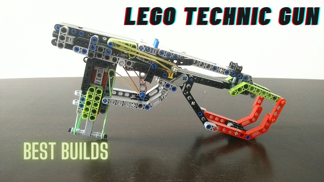 Lego Technic Semi-Automatic Gun | Working - YouTube