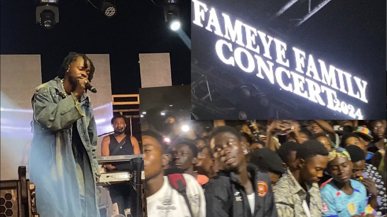 Fameye Family Concert Sold out.Atomic Boys On Fameye With unforgettable ...