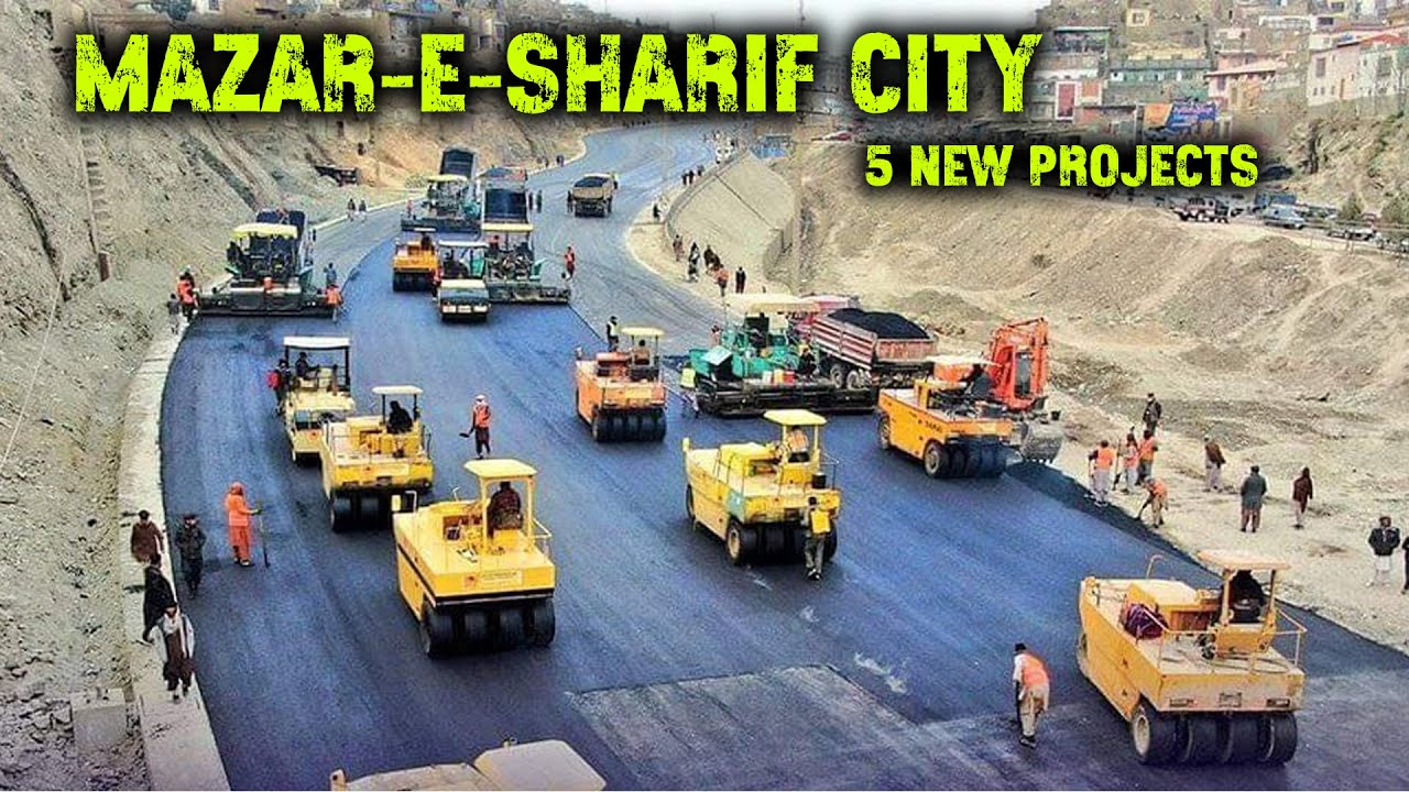 Implementation of 5 projects in Mazar-e-Sharif, Afghanistan. - YouTube
