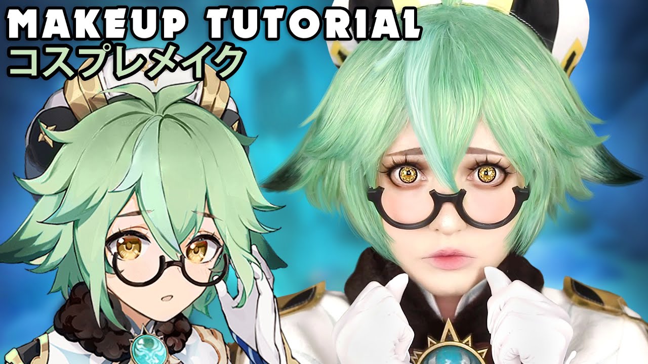 Sucrose Cosplay Makeup Tutorial Genshin Impact 原神 ☆ - YouTube