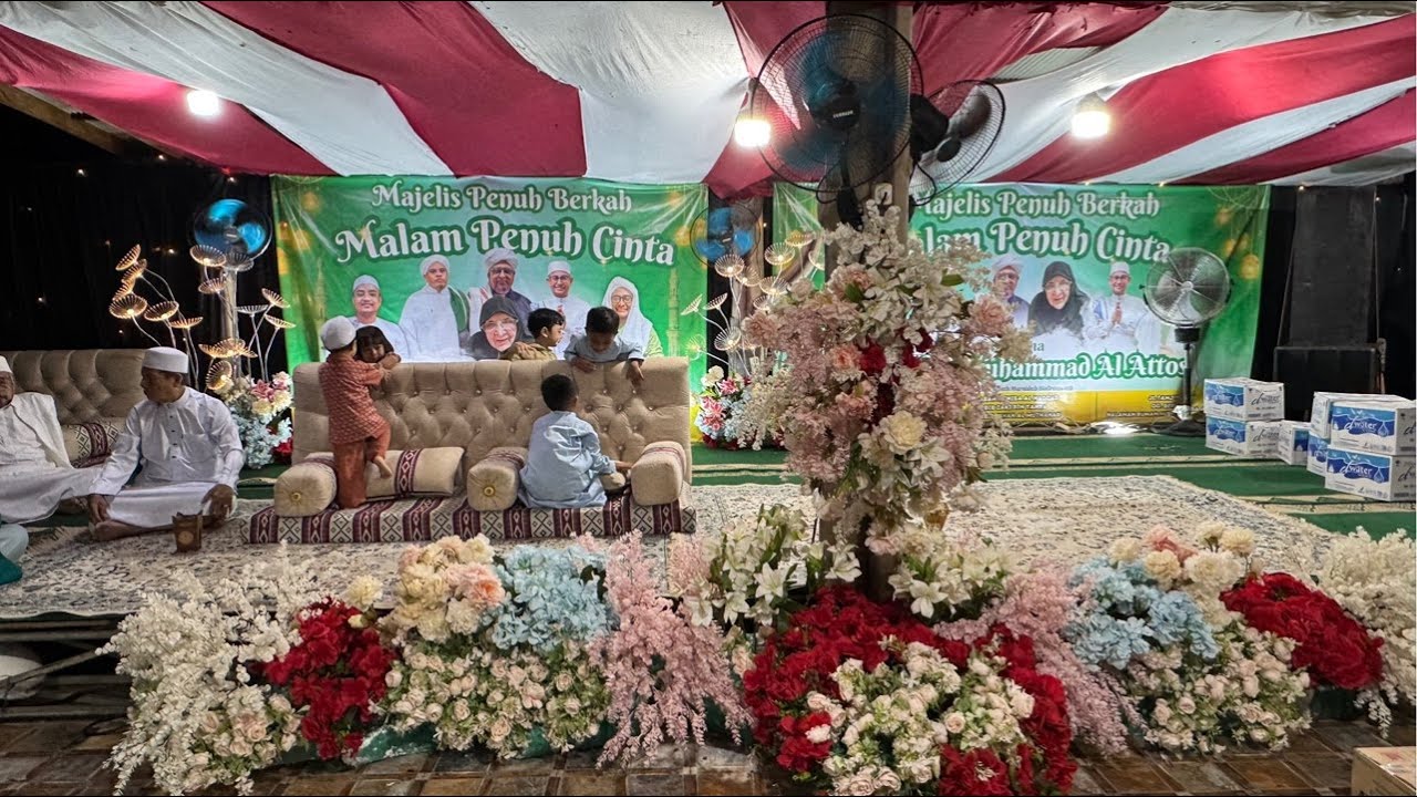 LIVE!!!MAJELIS PENUH BERKAH...MALAM PENUHCINTA...BERSAMA HABIB MUHAMMAD ...