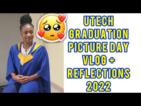 2022 UTech Graduation Picture Day - Vlog|Reflection of University - YouTube