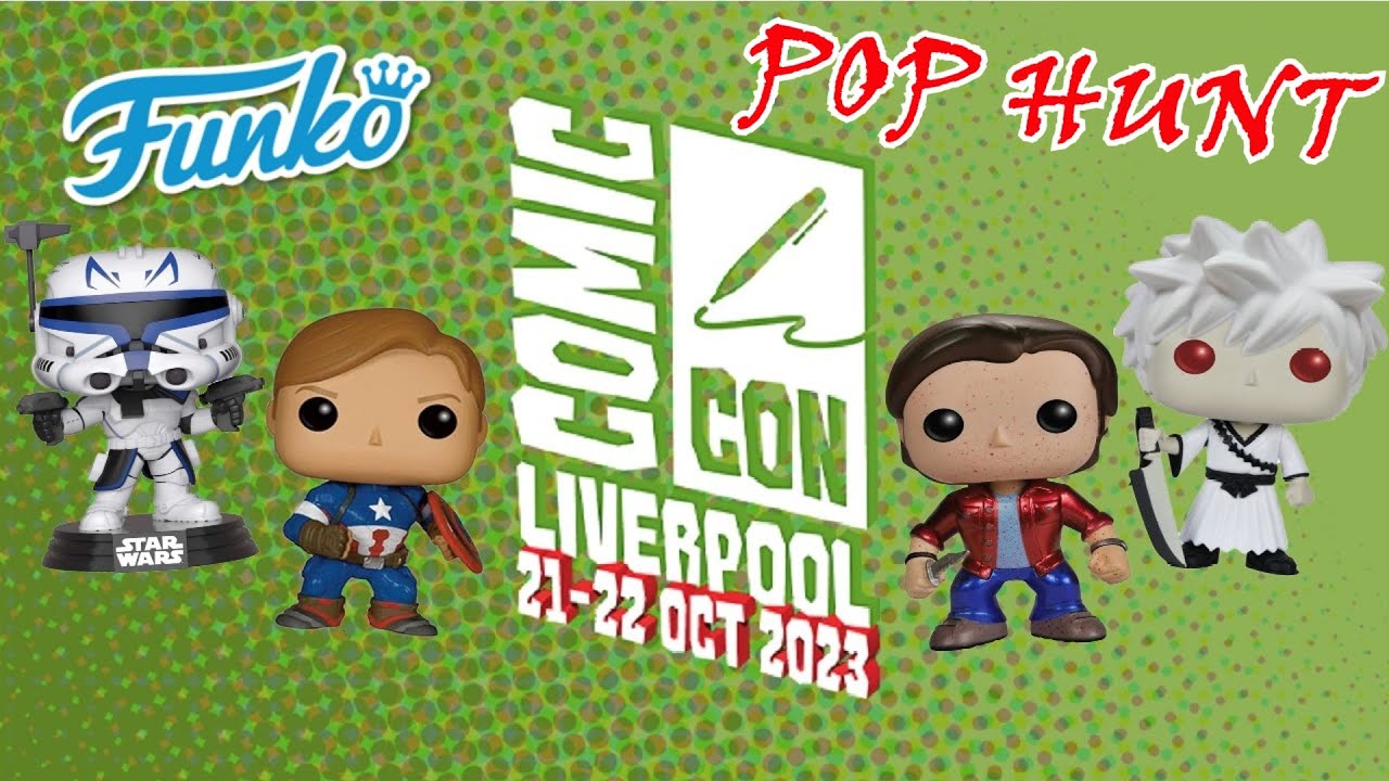 Funko Pop Hunting at Comic Con Liverpool 2023 - YouTube