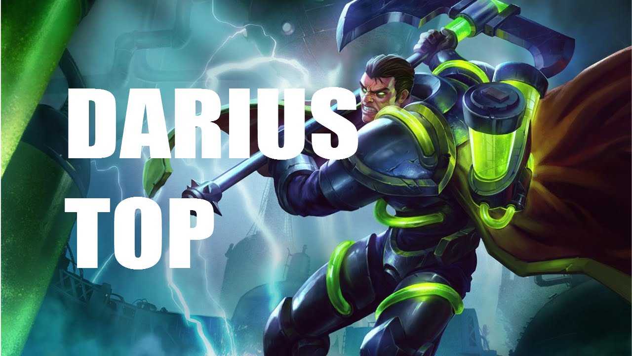 League Of Legends - Bioforge Darius - Full Game Commentary - YouTube