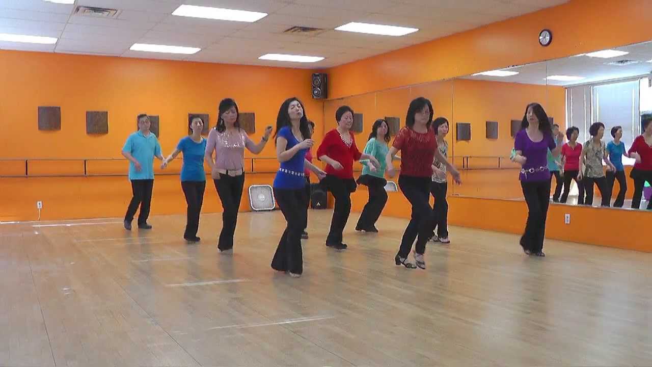 Heart On A String - Line Dance (Dance & Teach in English & 中文) - YouTube