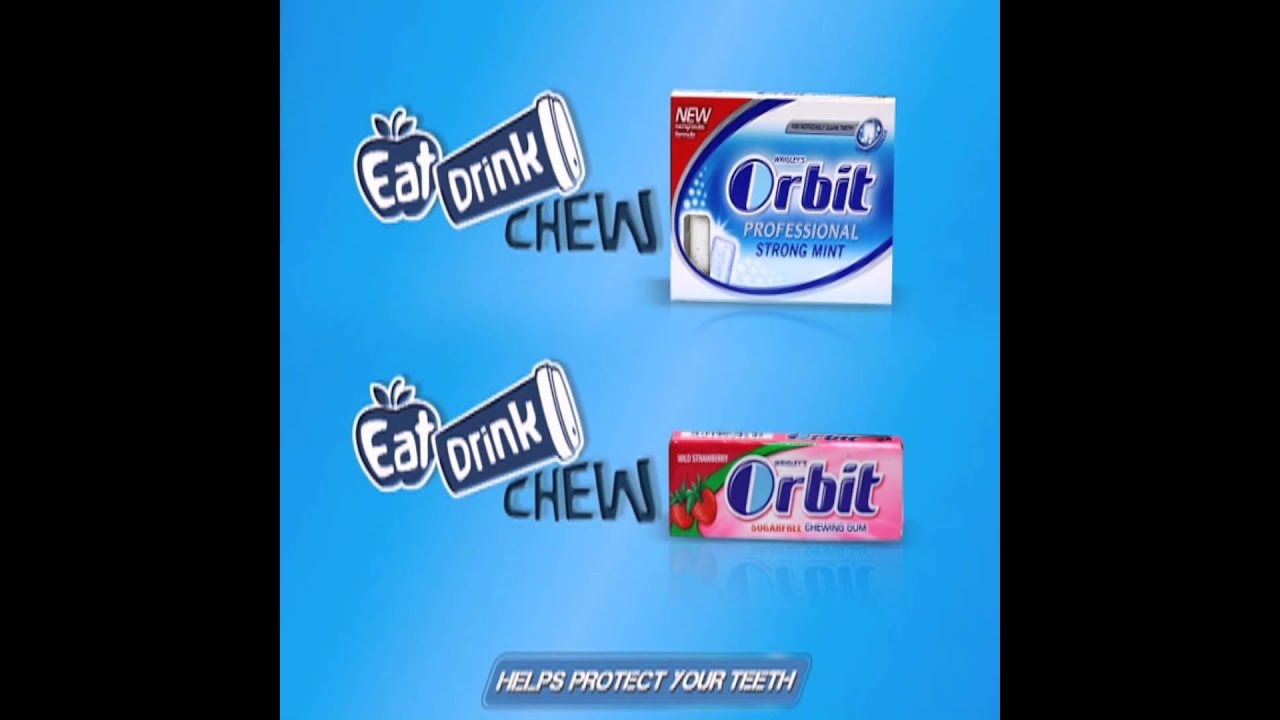 Orbit Chewing Gum - YouTube