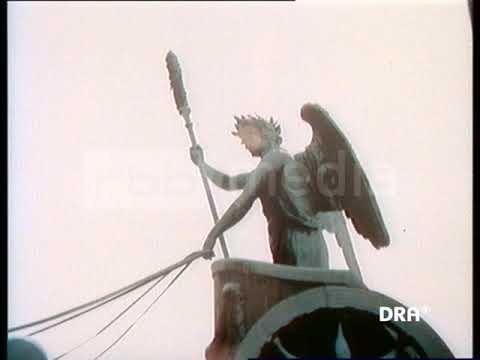 Brandenburger Tor Berlin mit Quadriga, 1987 (SPANISCH)