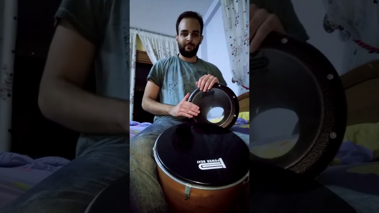 ‫ايقاع شرقي منفرد فصل حواس طبلة + كاتم (فارس انباشيSplit hand technique by (Fares Enbashi) - YouTube