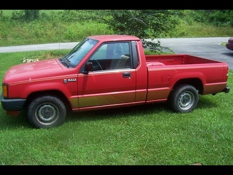 My Very First Vehicle 1990 Dodge Ram 50 - YouTube