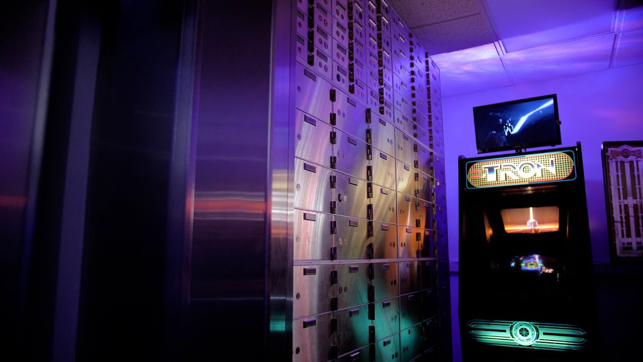 Get your game on at this N.J. bank turned retro arcade - YouTube