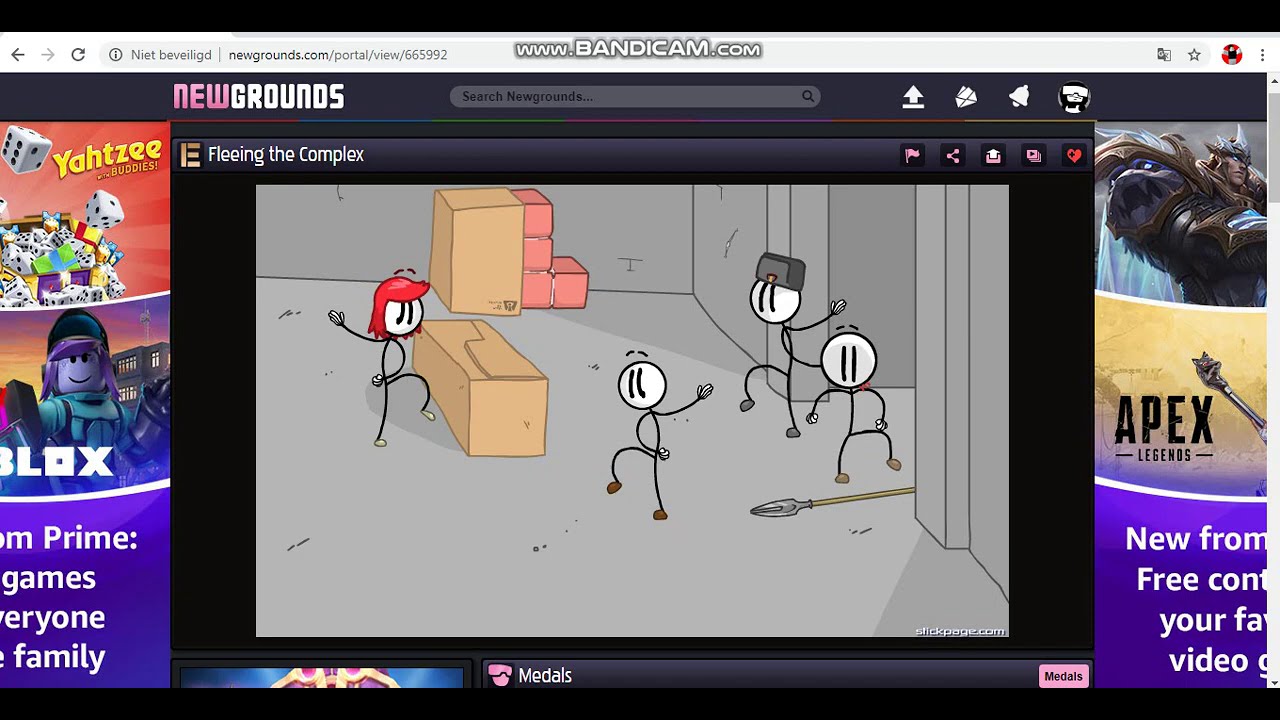 Henry Stickman Distraction Dance Meme - YouTube