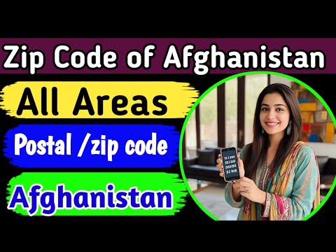 Zip code of Afghanistan | Afghanistan postal codes - YouTube