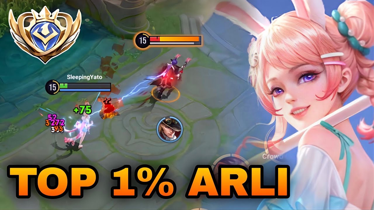 TOP 1% ARLI DEMOLISHING META HEROES WITH INSANE FAST UMBRELLA COMBO ...