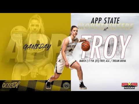 Haile McDonald Game Day Conversation App vs. Troy 3-7-19 - YouTube