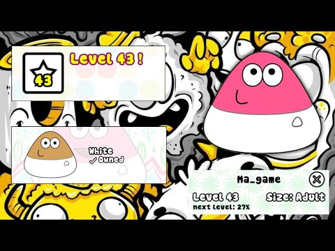 Level 43 - Buying T-Shirt (white) | POU - YouTube