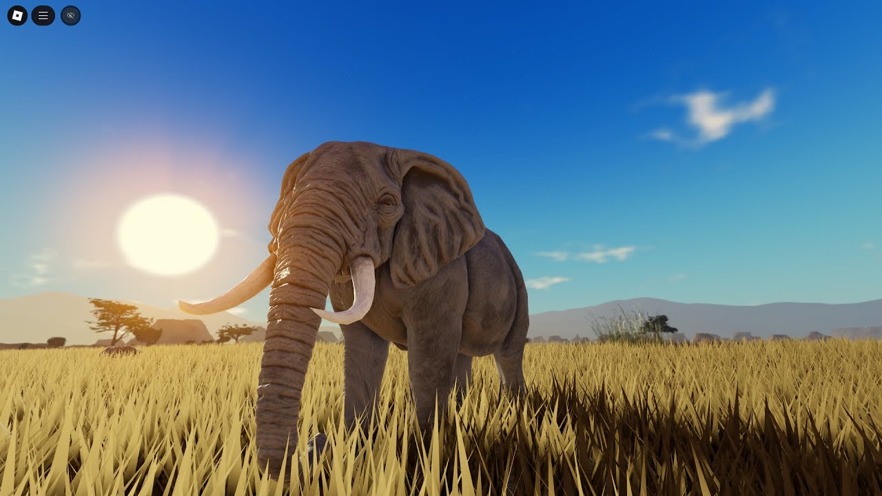 ROBLOX, Savannah Life ( Vida de savana) JOGO de Animais Africanos ...