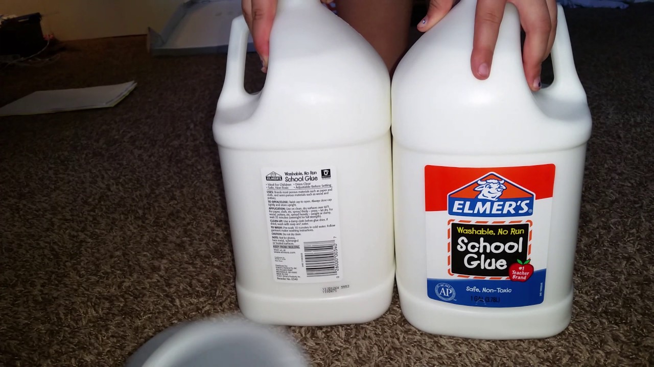 Giant slime haul! 2 GALLONS OF GLUE?! - YouTube