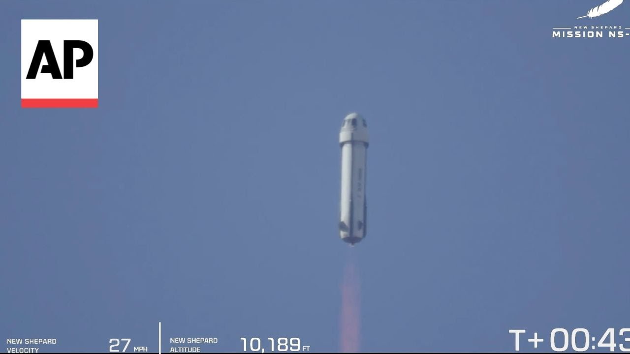 Jeff Bezos' Blue Origin mimics moon's gravity for NASA experiments ...
