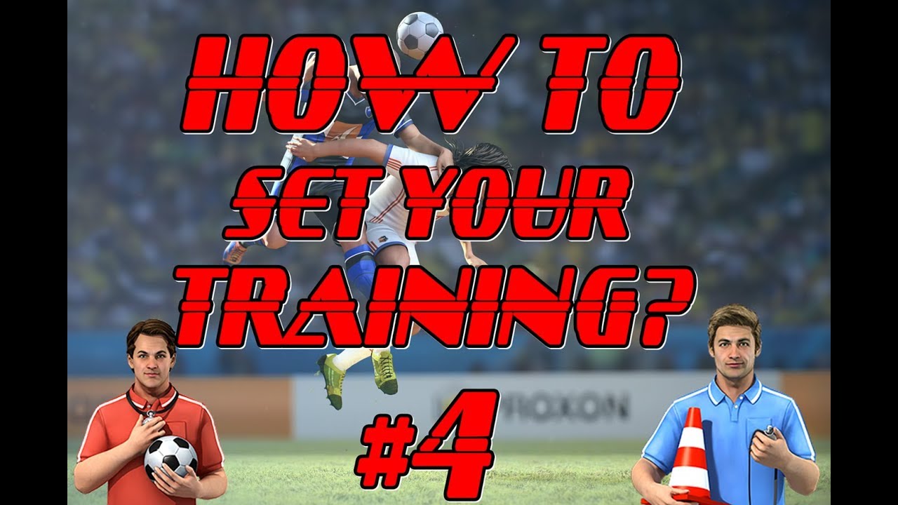How to set your Training? (goalunited Legends) - YouTube