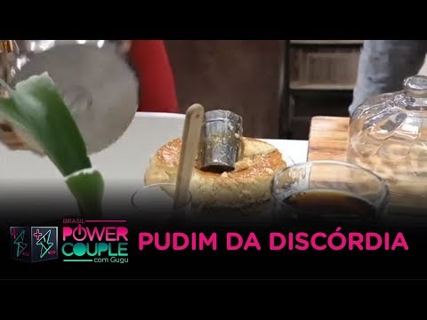 Pudim de Letícia causa discórdia no Power Couple Brasil