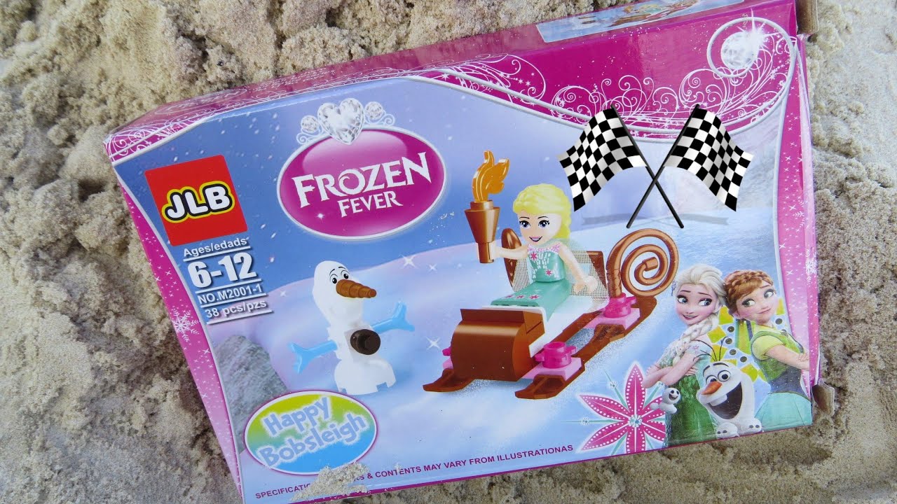 Mainan anak bermain pasir pantai - Happy bobsleigh bobsled frozen fever ...