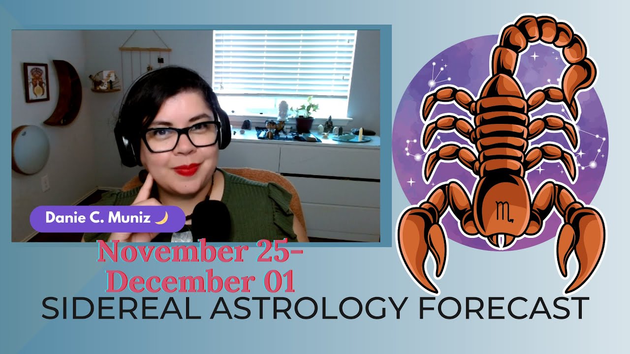 Sidereal Astrology Forecast: Mercury Retrograde, New Moon in Scorpio ...