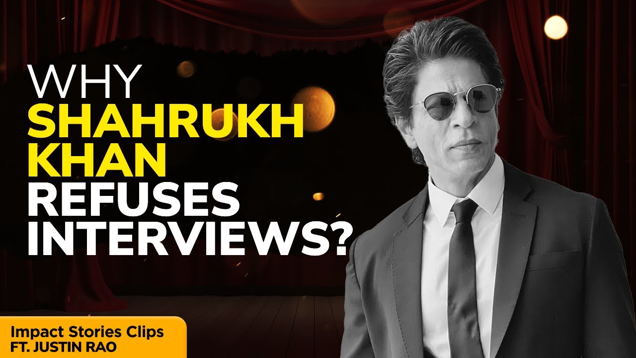 Why Shah Rukh Khan no longer gives interviews FT Justin Rao - YouTube