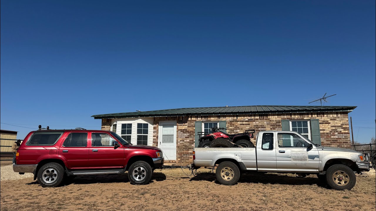 SE VENDE TOYOTA PICK UP 4X4 CABINA Y MEDIA🛻/FRONTERA TALISMÁN/EL CARMEN ...