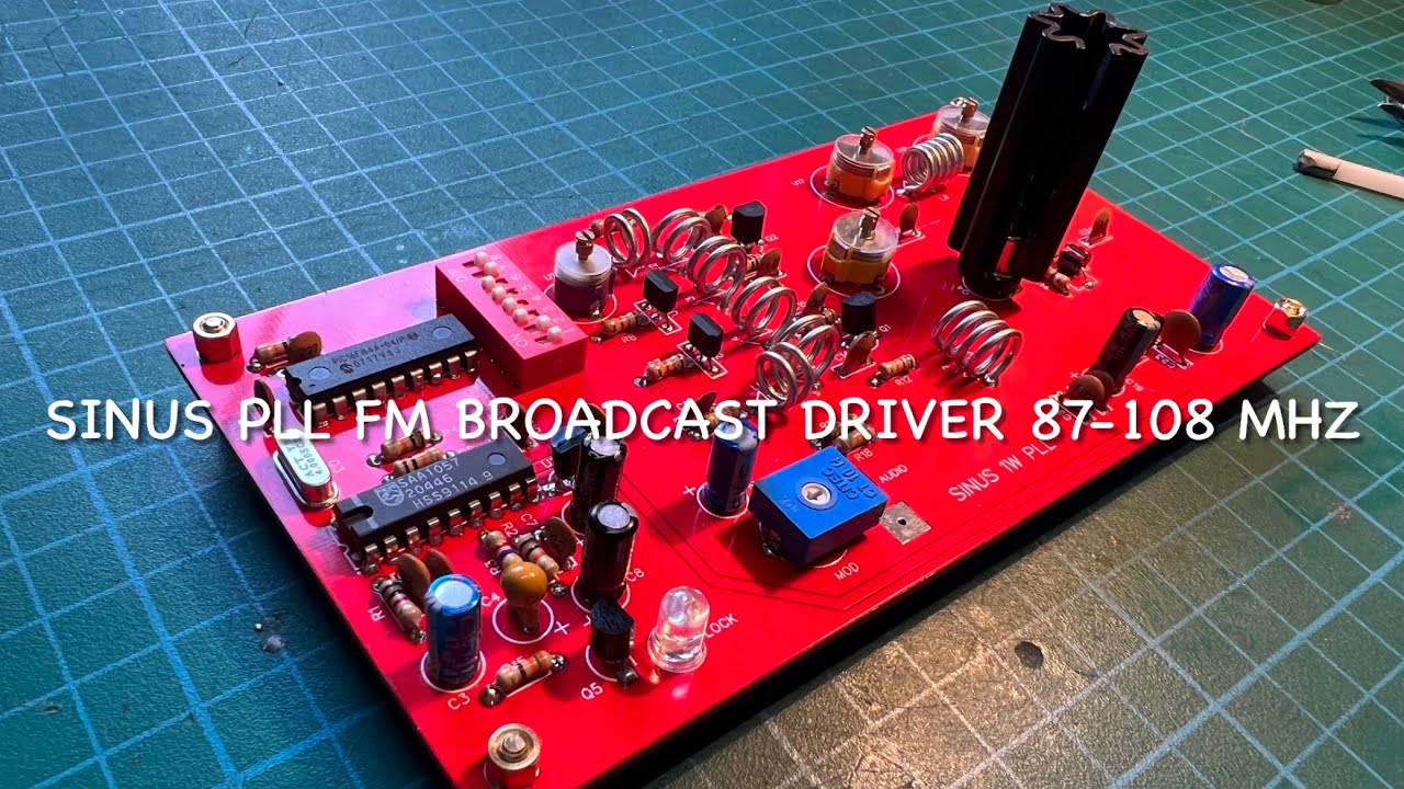 Sinus PLL FM Broadcast Driver 87-108 MHz - Build - radiobuilders.co.uk ...