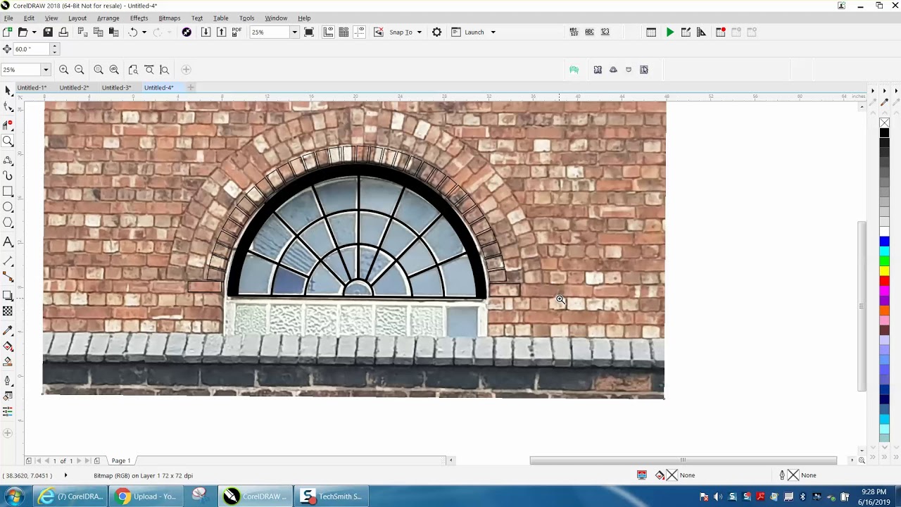 Corel Draw Tips & Tricks Draw this Window and more Part 3 - YouTube