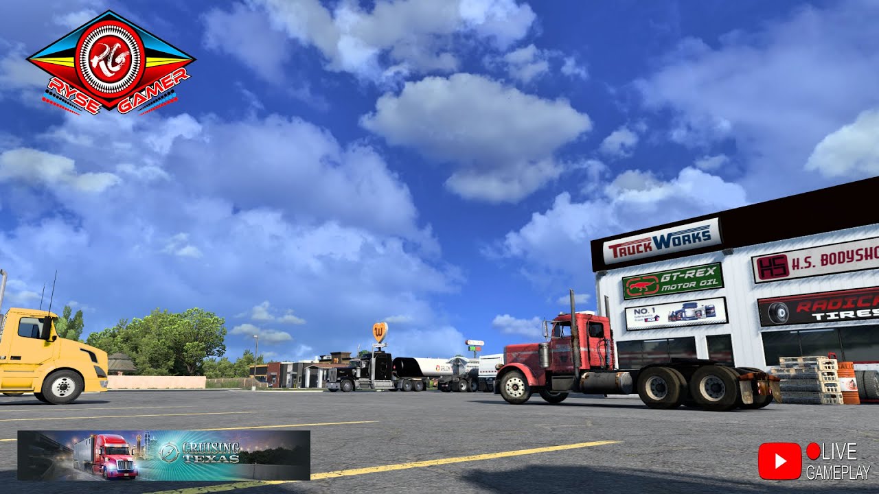 LIVE MULTIPLAYER AMERICAN TRUCK SIMULATOR 1.46 DLC TEXAS ENTREGAS DO ...