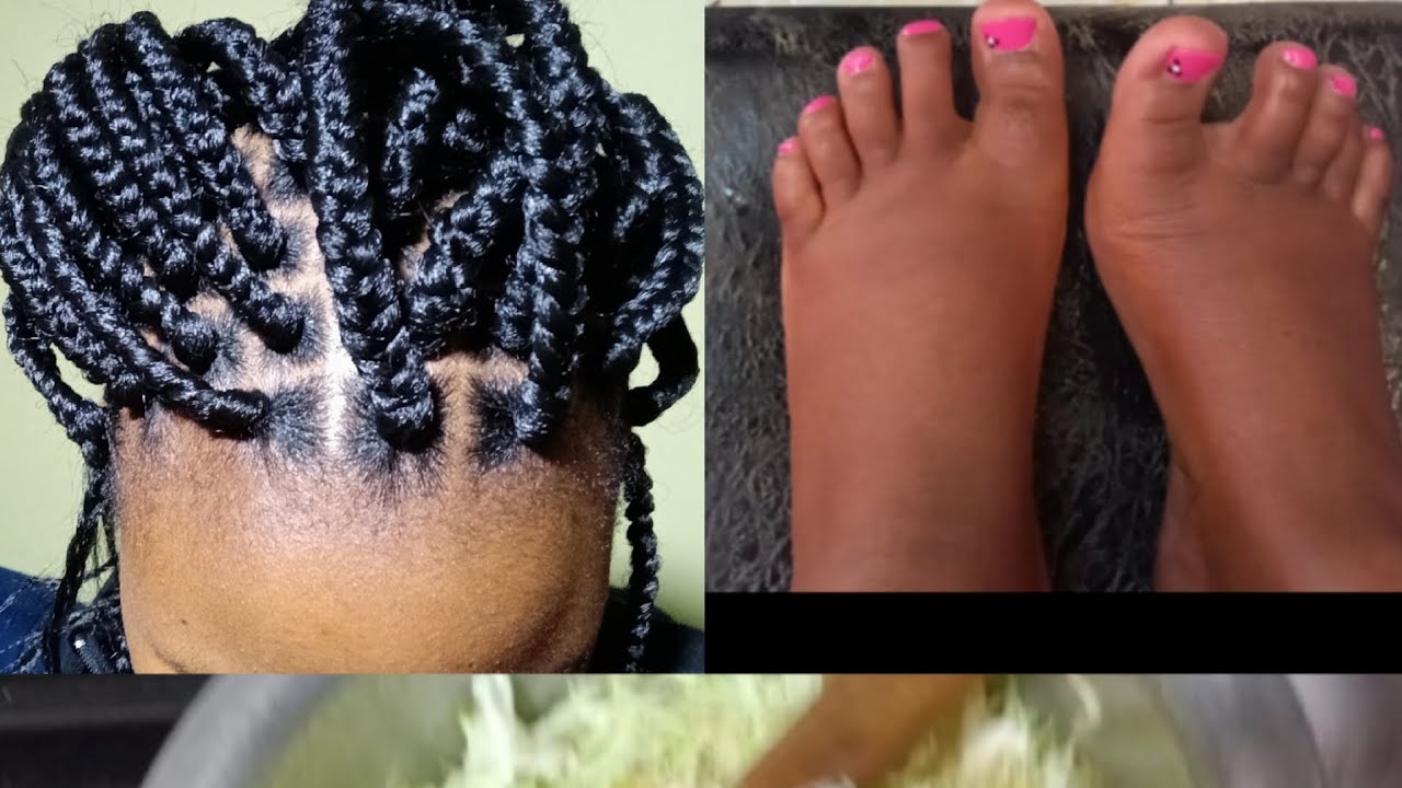 Box braid tutorial/cook /spa day 🥰 - YouTube