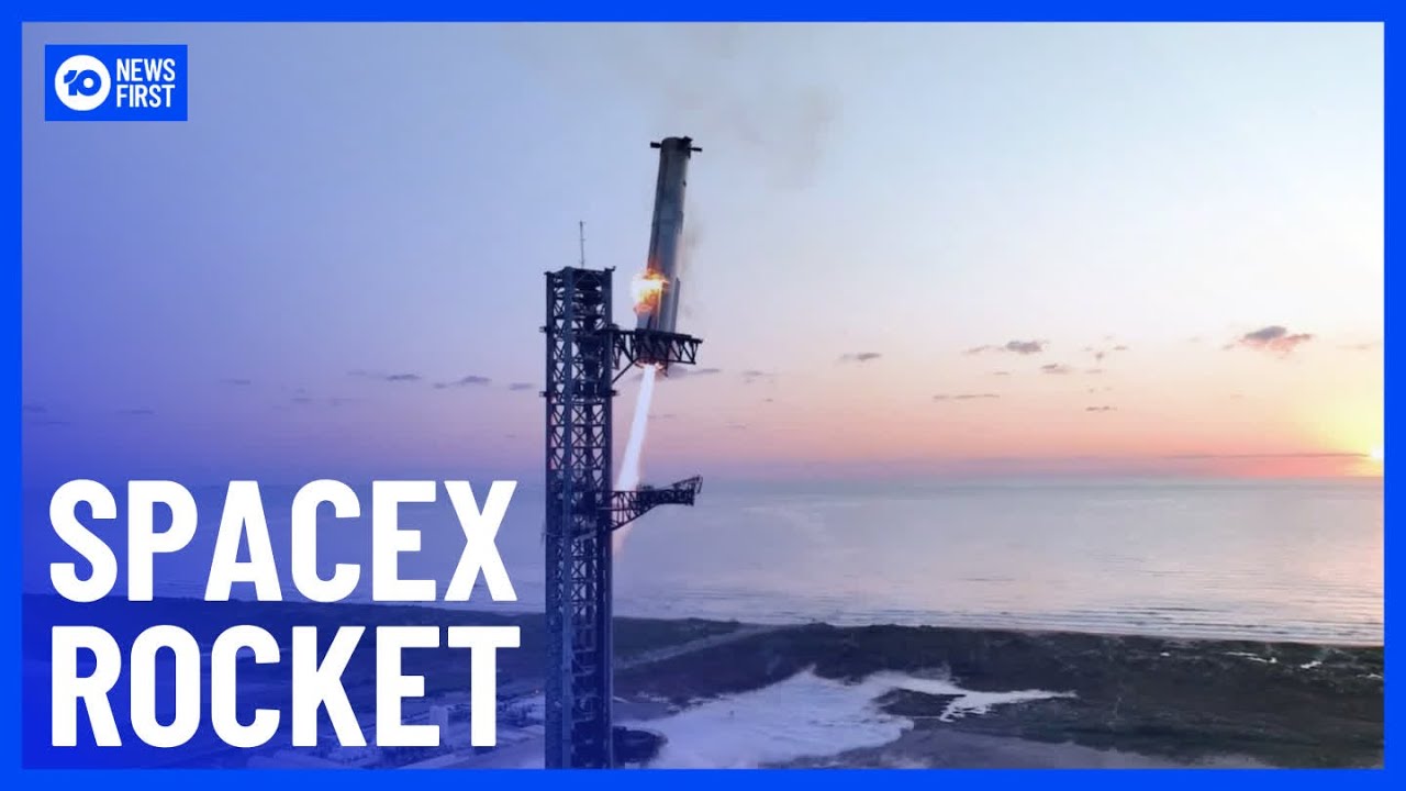 SpaceX Celebrates The World’s First Ever Rocket Catch | 10 News First ...