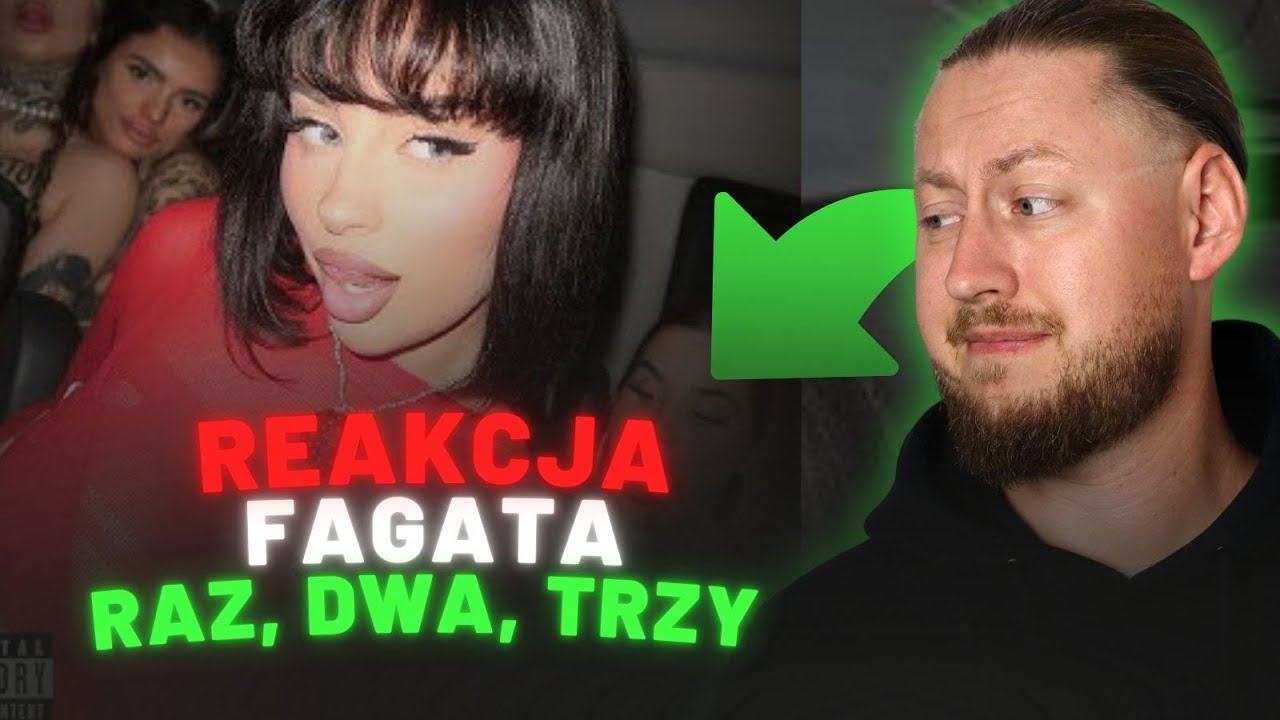 Fagata "Raz, Dwa, Trzy" | REAKCJA NA ŻYWO 🔴 - YouTube