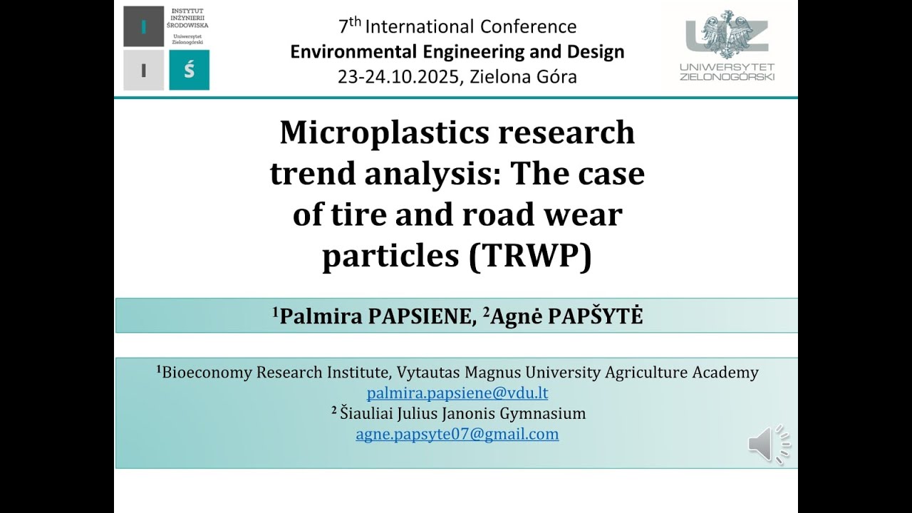 Microplastics research trend analysis: The case of tire and road wear ...