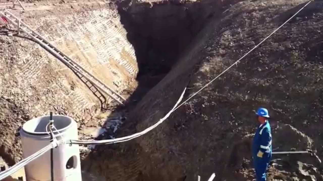 Fillcrete Cement Excavation - YouTube
