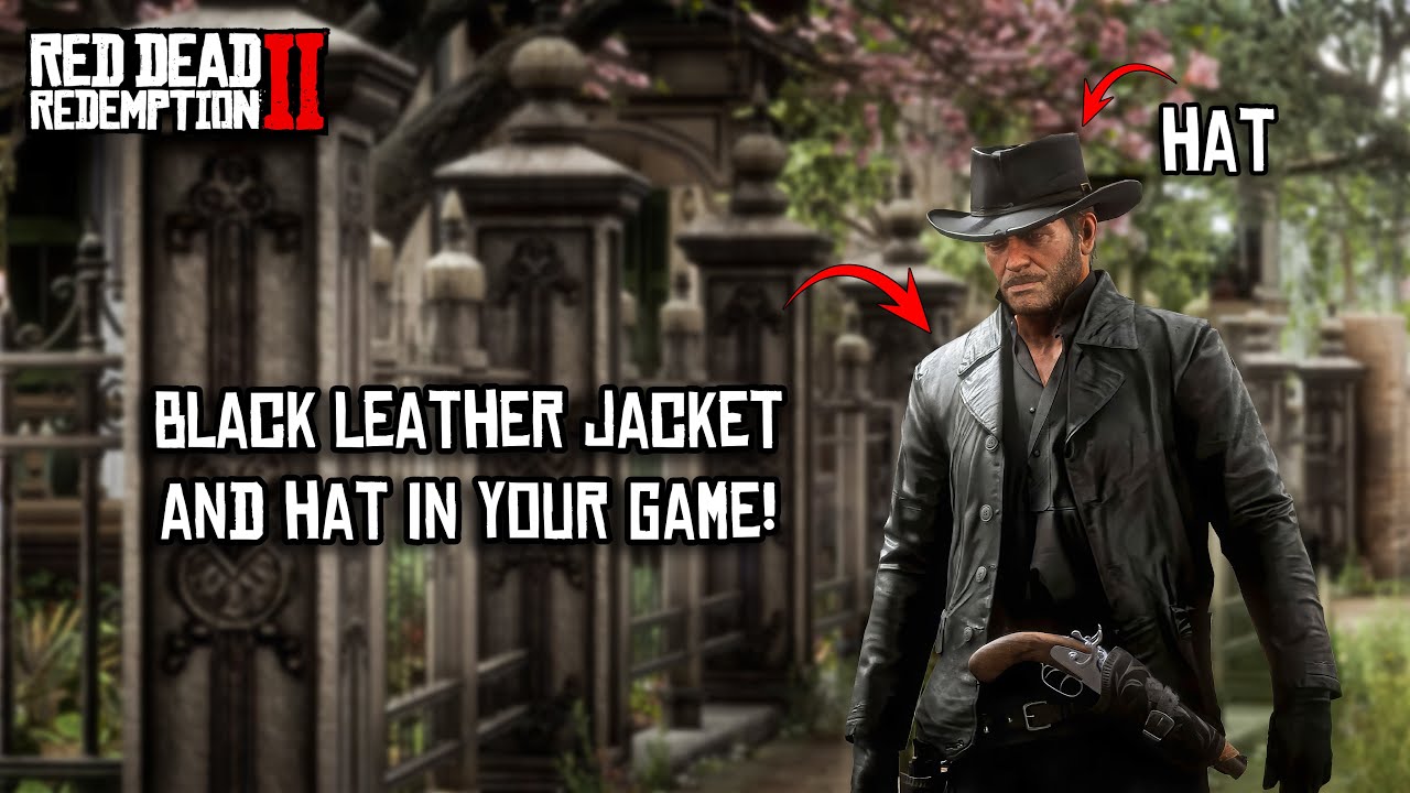How to get Black Leather Jacket and Hat In RDR2 | Step By Step ...