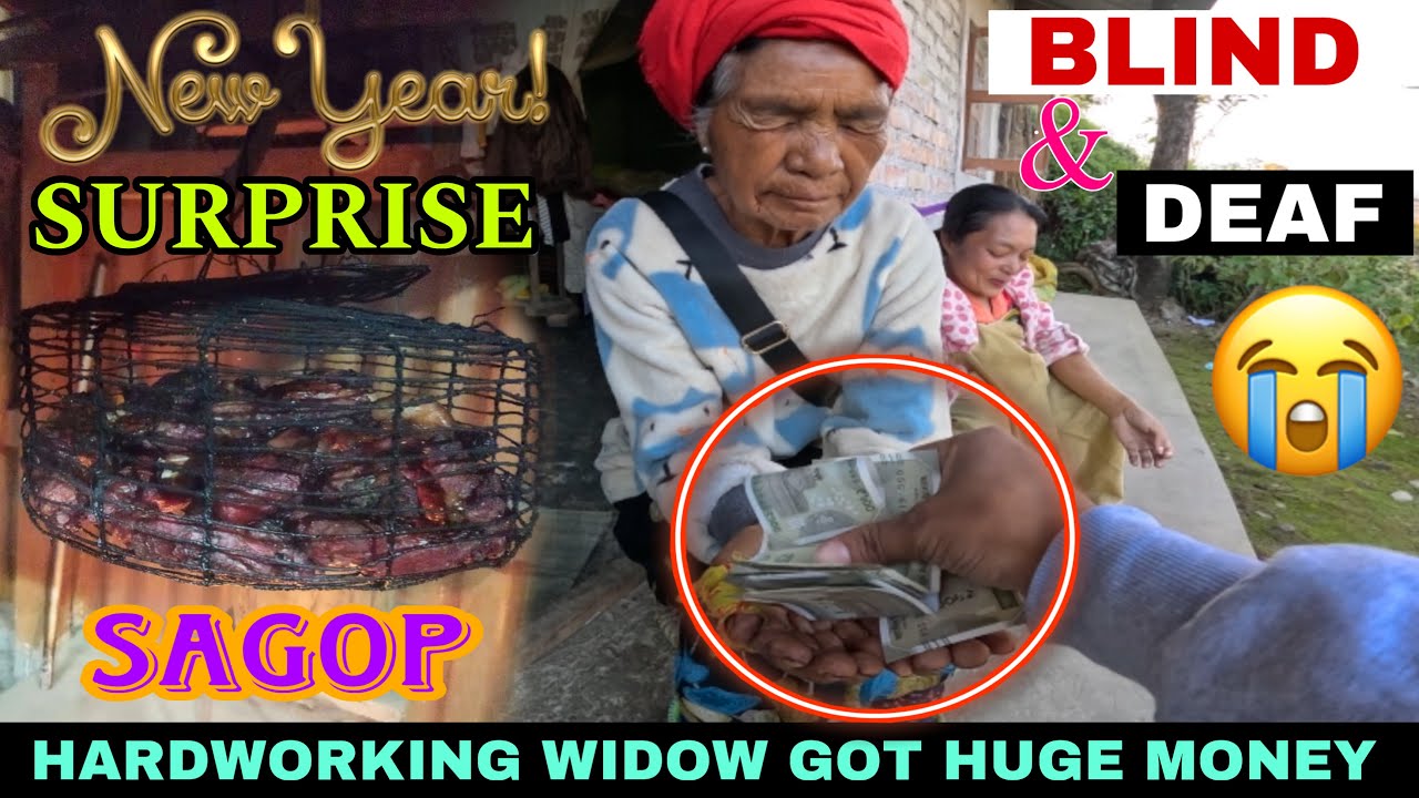 Blind & Deaf😭 Hardworking Widow got a New Year Surprise 🥹 Sagop 🤤🤤🤤 ...